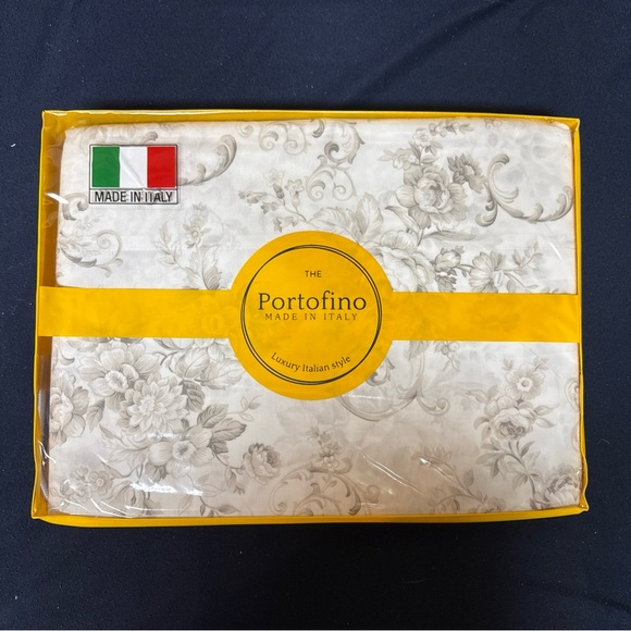 Portofino | Bedding | Portofino Floral 4 Pc King Sheet Set 20 Tc Crisp ...